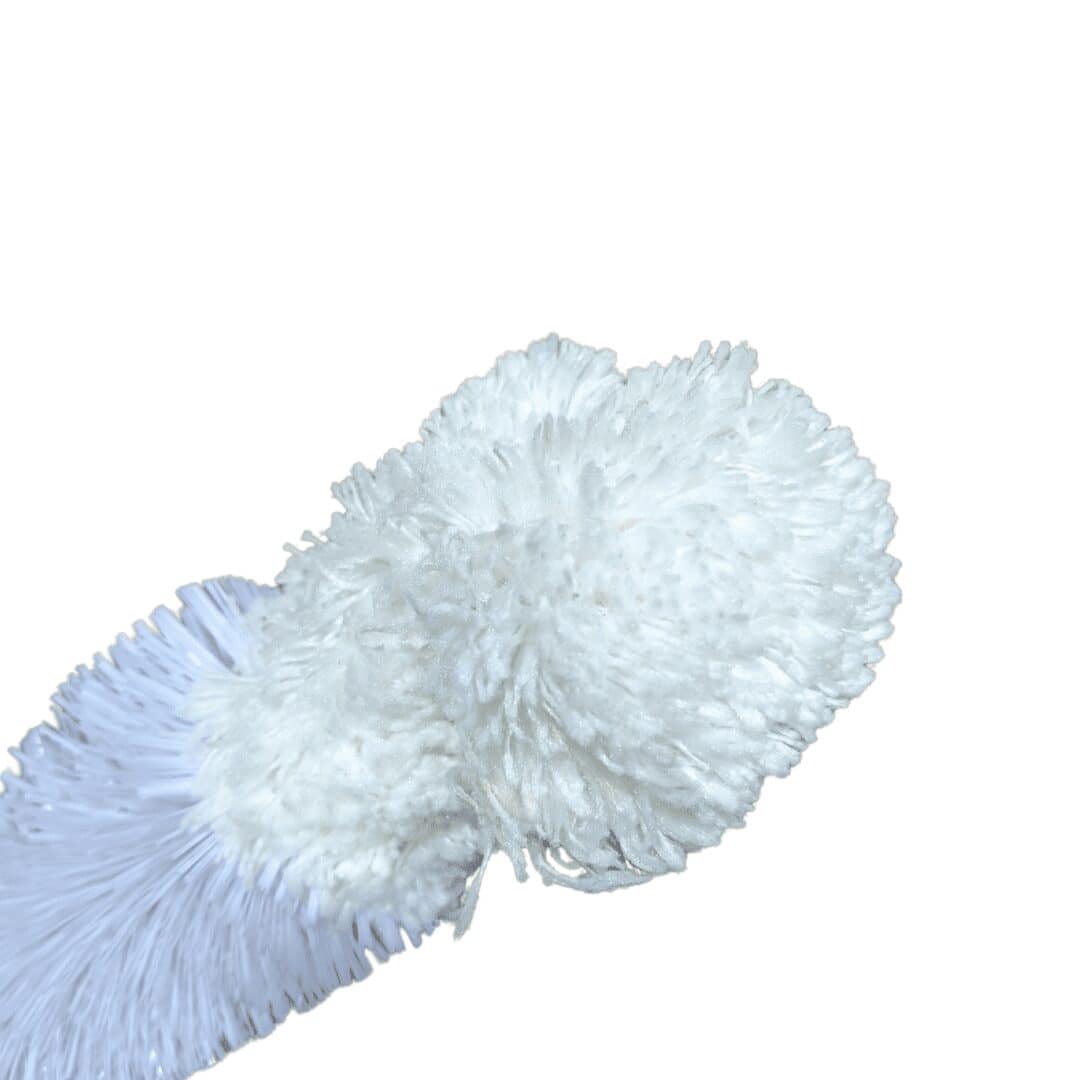 Plastic Carboy L-Shaped Brush Fabric Tip - Cork it Winemaking