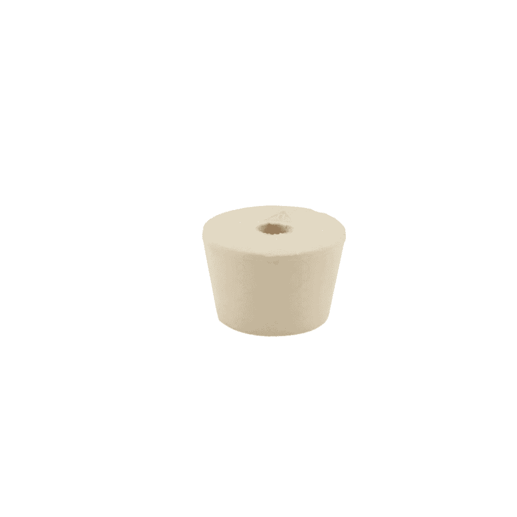 Rubber Stopper #6 Drilled – Cork it Winemaking