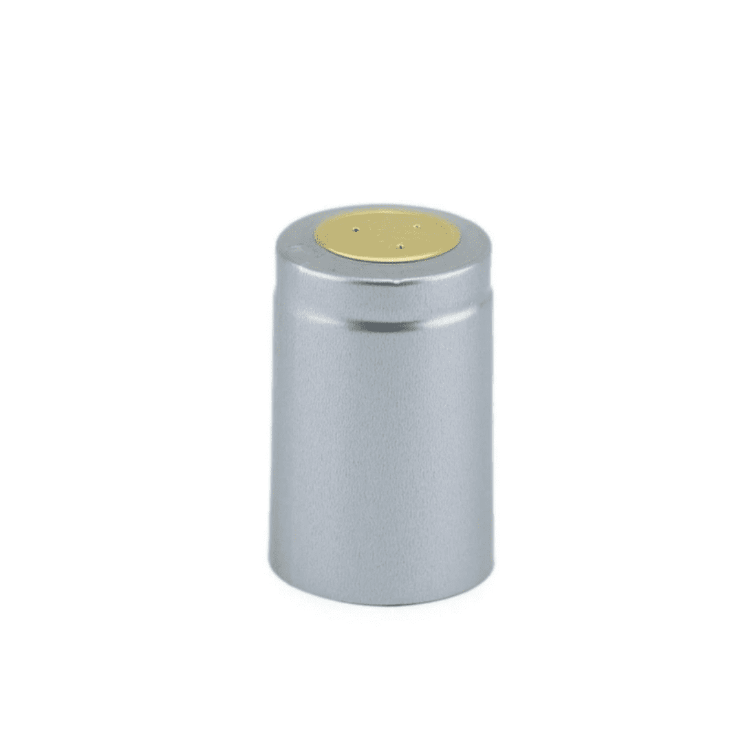 Shrink Caps Silver Large 100/ Pack