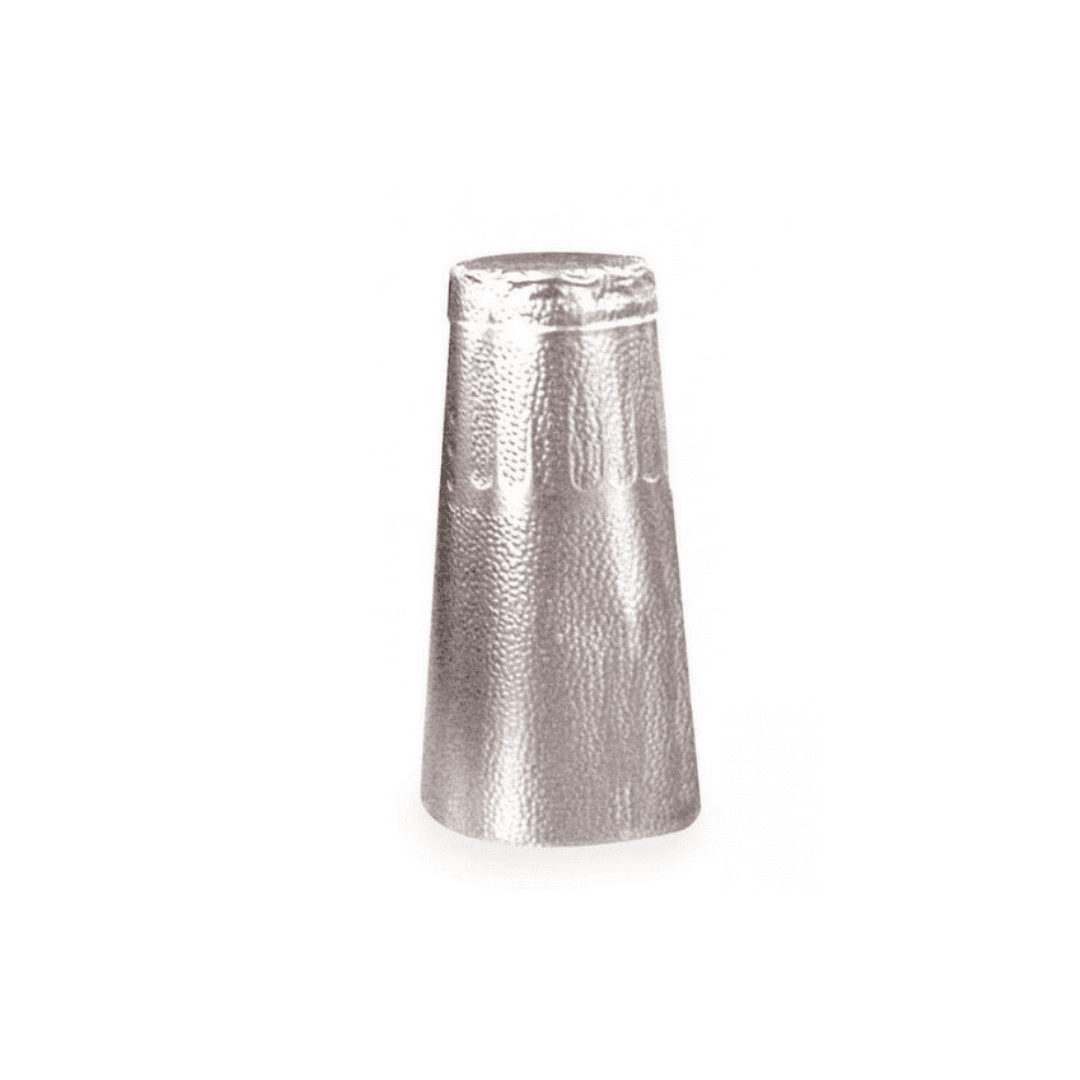 Champagne Foils Silver/ Pebbled 100/Pack - Cork it Winemaking