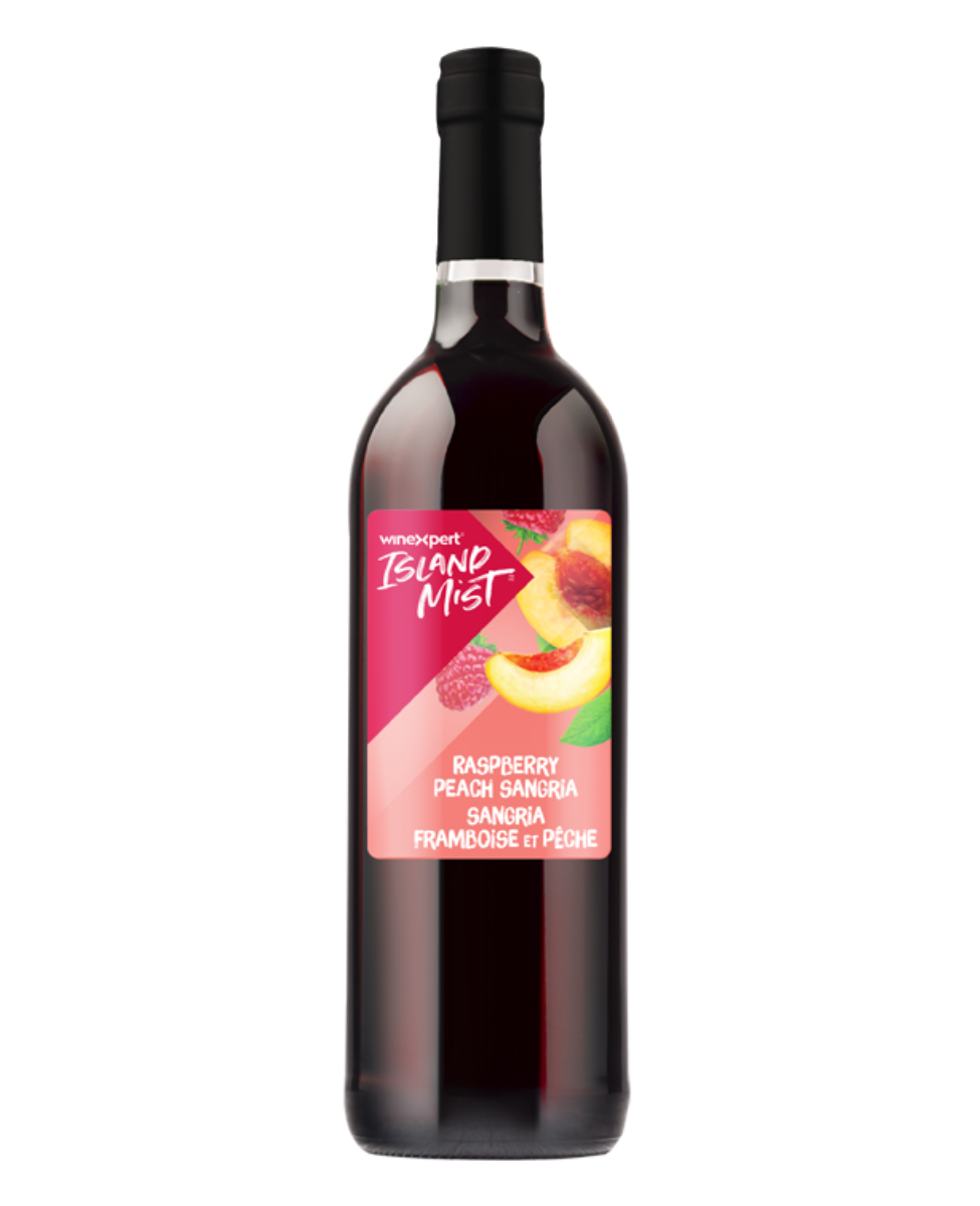Raspberry Peach Fruit Wine - Cork it Winemaking